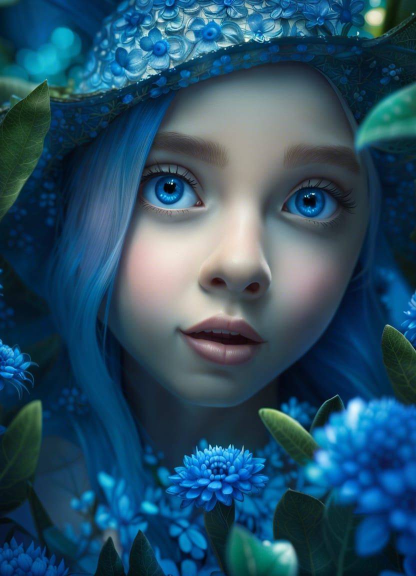 fairycore_in_frame_crowded_full_body_portrait_cute_blue_fairy_alice_wendy_pixie_jungle ...