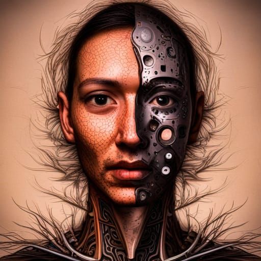 The android - AI Generated Artwork - NightCafe Creator