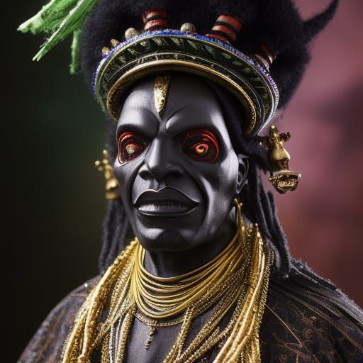 Voodoo Wizard - AI Generated Artwork - NightCafe Creator