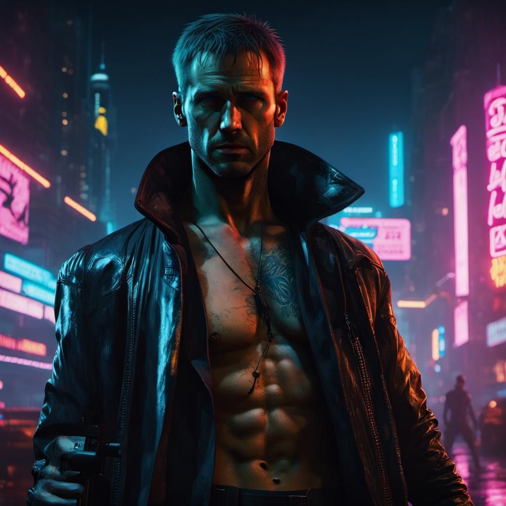 Cyberpunk criminal - AI Generated Artwork - NightCafe Creator