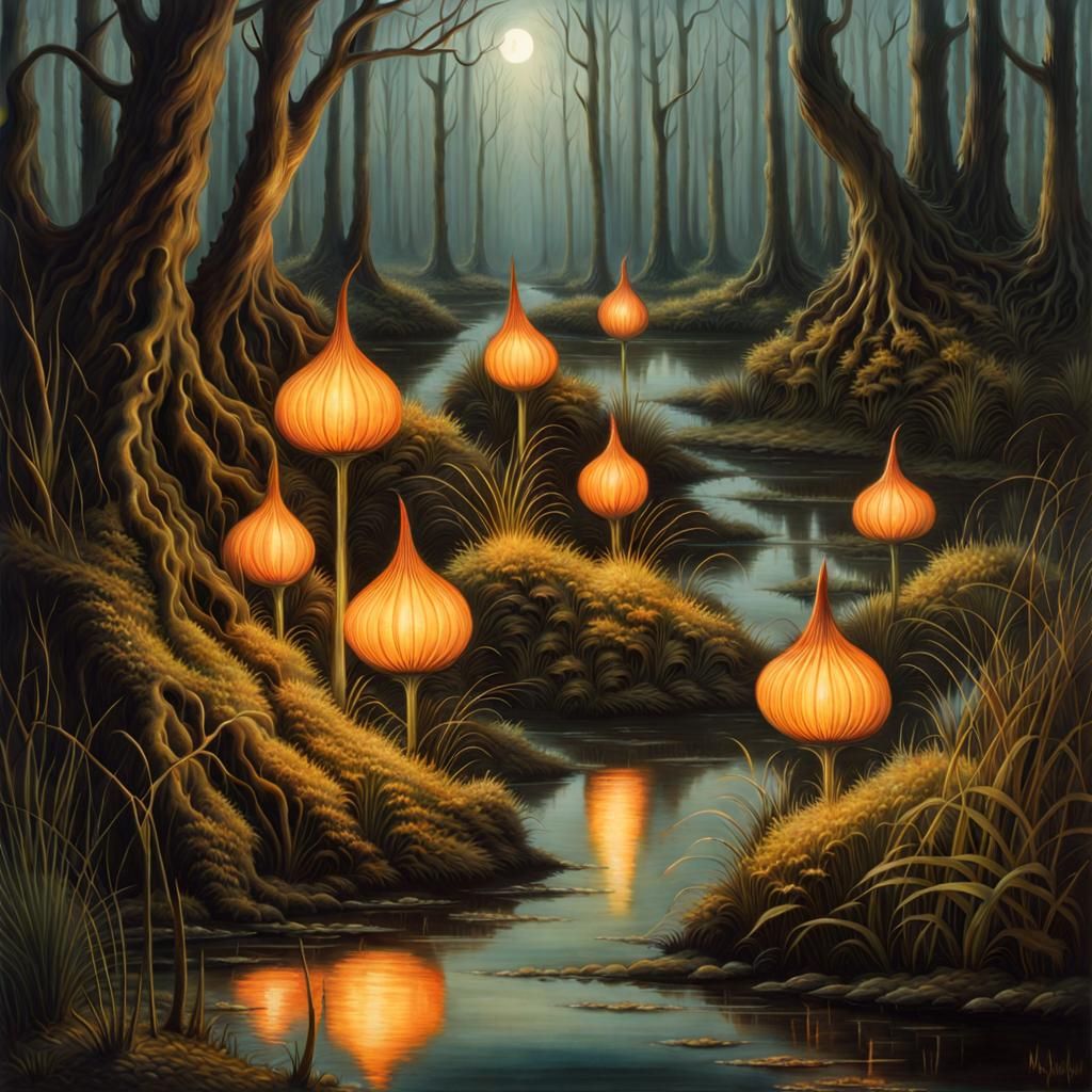 Fae Fire Seed Pods 🔥 - AI Generated Artwork - NightCafe Creator