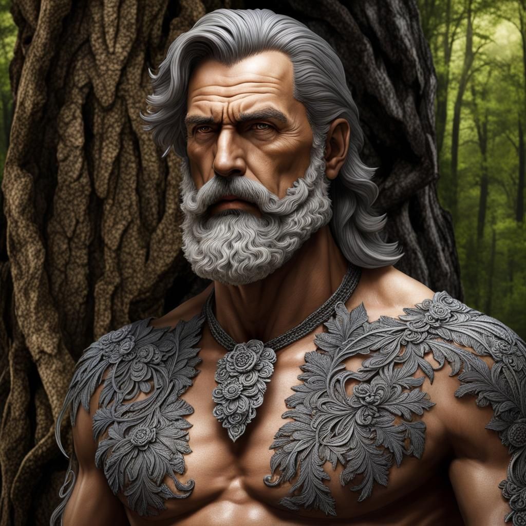 Lace in the woods - AI Generated Artwork - NightCafe Creator