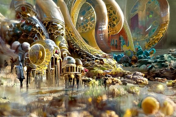 Translucent City 3000 - AI Generated Artwork - NightCafe Creator