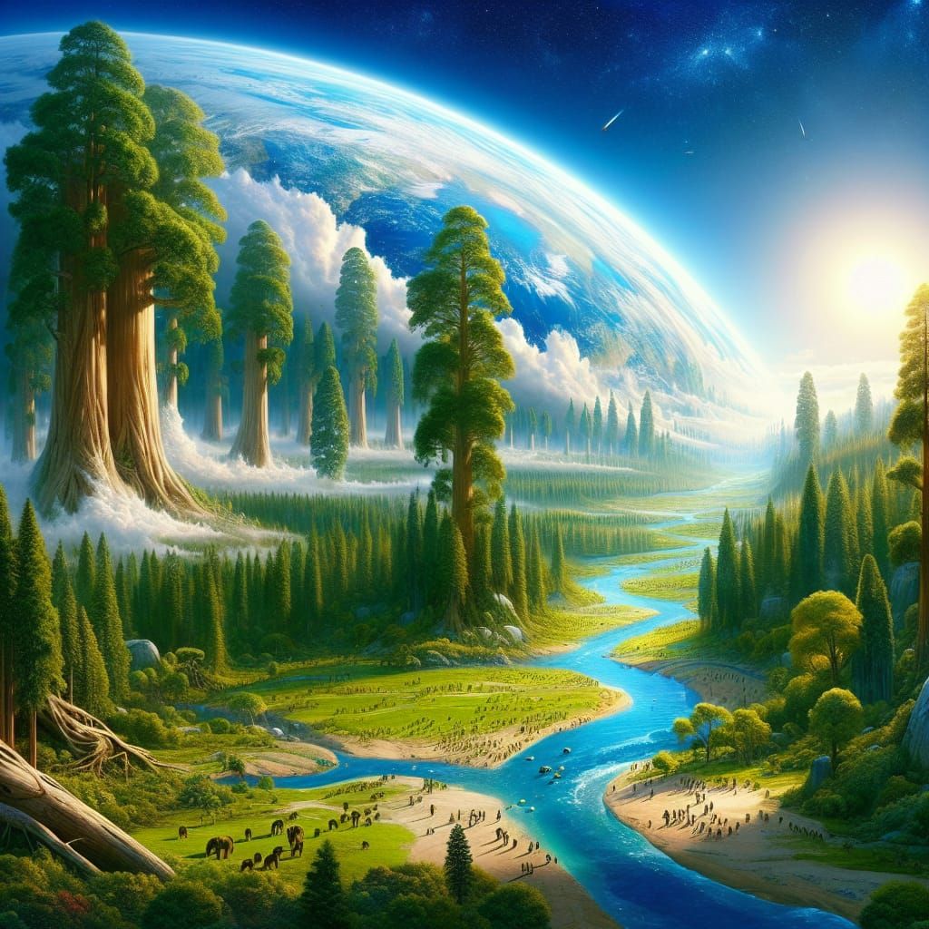 earth after human extinction, a new beginning, nature taking back the ...