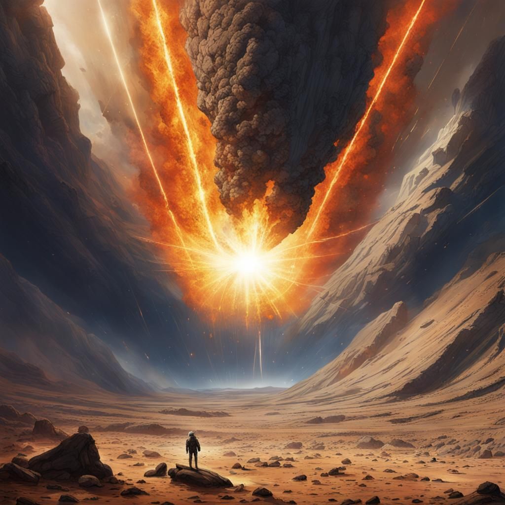 Massive Impact - AI Generated Artwork - NightCafe Creator