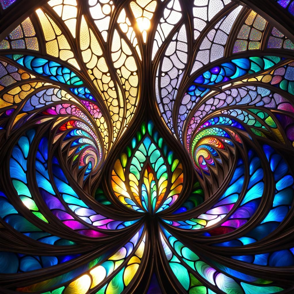 Stained Glass - AI Generated Artwork - NightCafe Creator