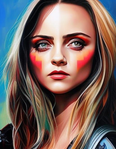 Christina Ricci (Sandra Chevrier) - AI Generated Artwork - NightCafe ...