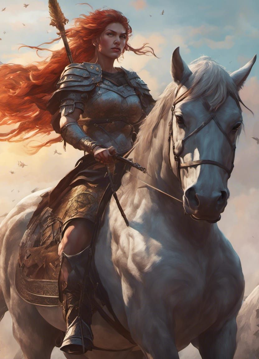 Lady Christian Bruce, circa 1335 - AI Generated Artwork - NightCafe Creator