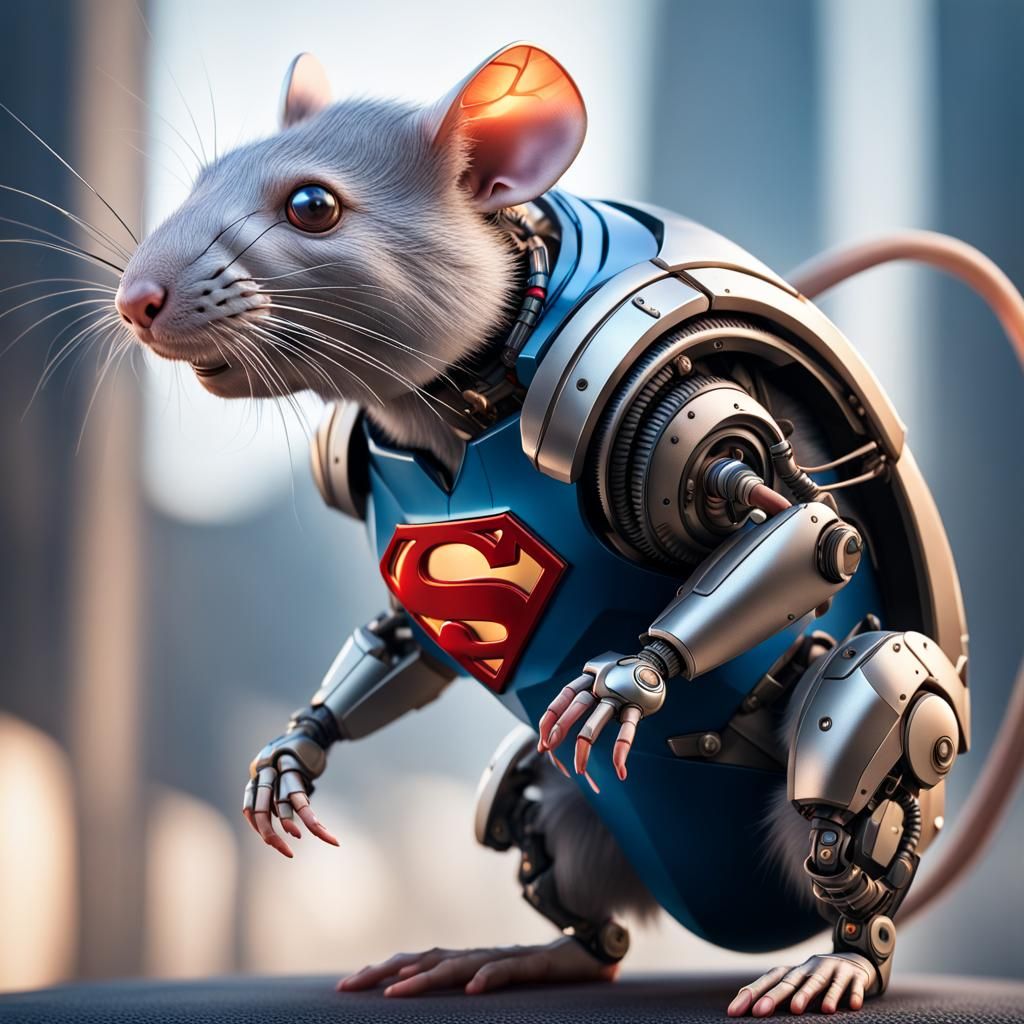 Super raton - AI Generated Artwork - NightCafe Creator