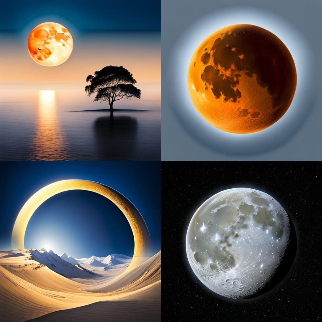 Blood Moon - AI Generated Artwork - NightCafe Creator