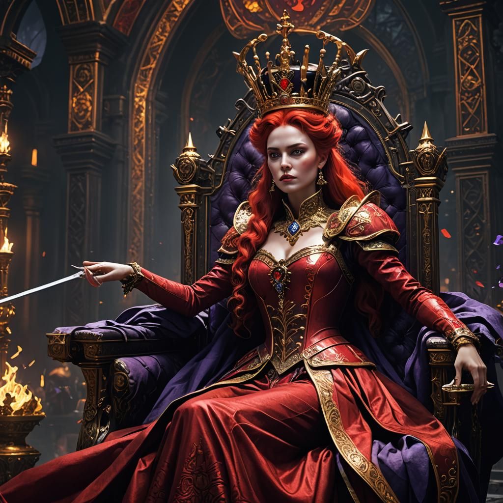 Royal Flame - AI Generated Artwork - NightCafe Creator