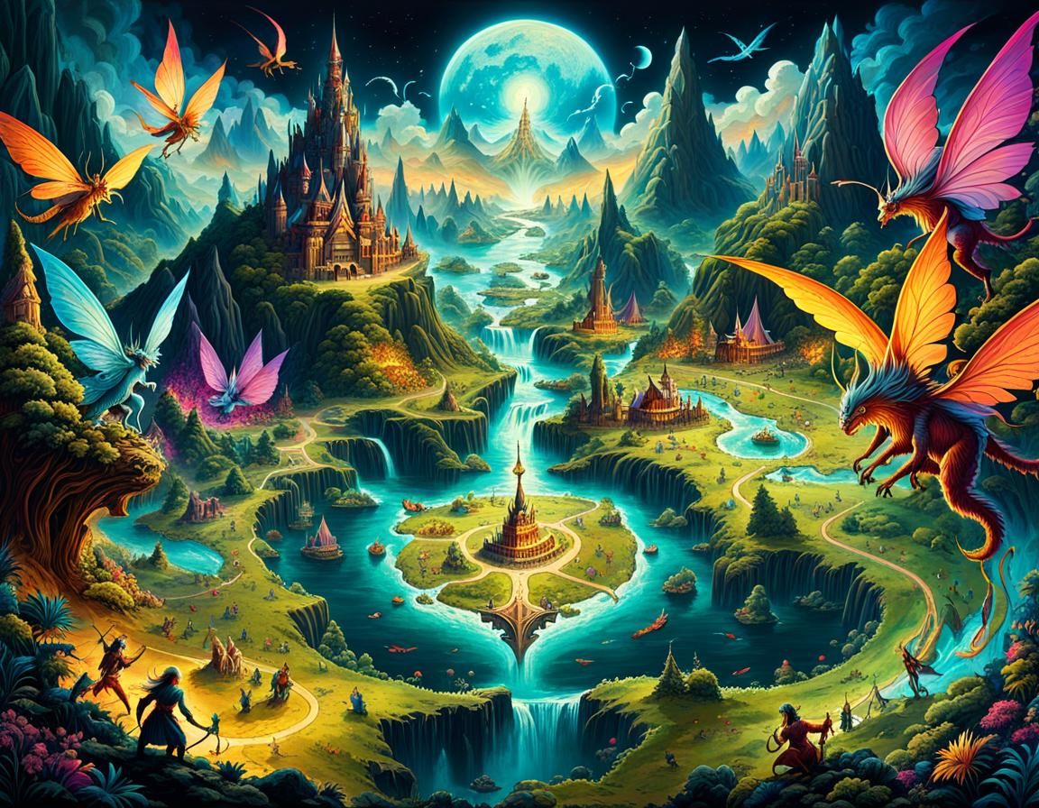 Fantasy - AI Generated Artwork - NightCafe Creator