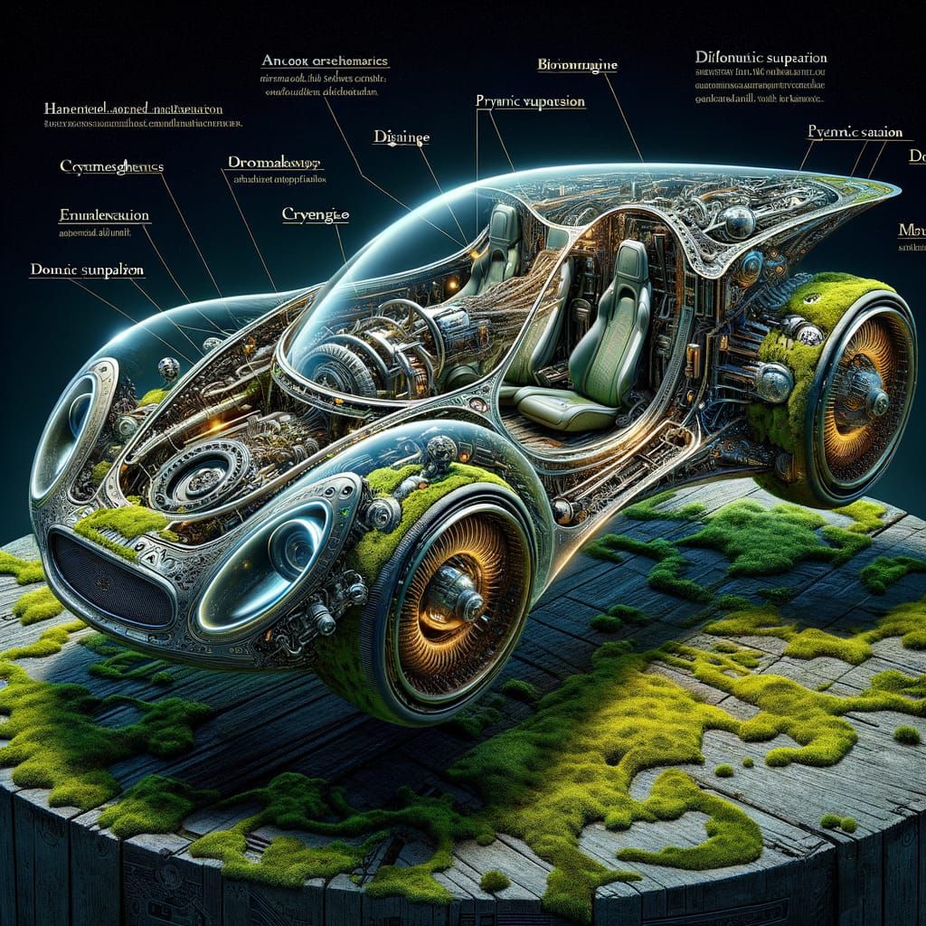 Alien Sport's Car - AI Generated Artwork - NightCafe Creator