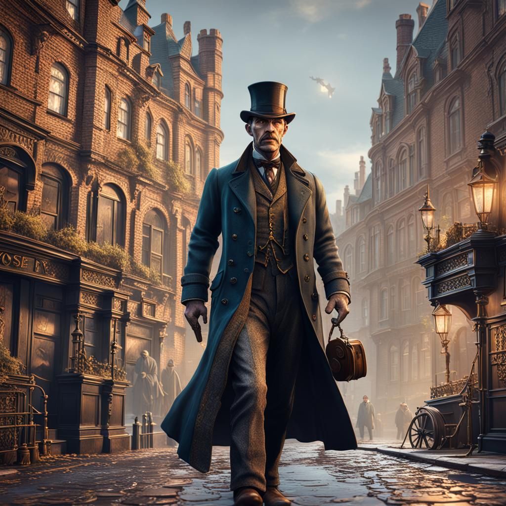 Sherlock Holmes - AI Generated Artwork - NightCafe Creator