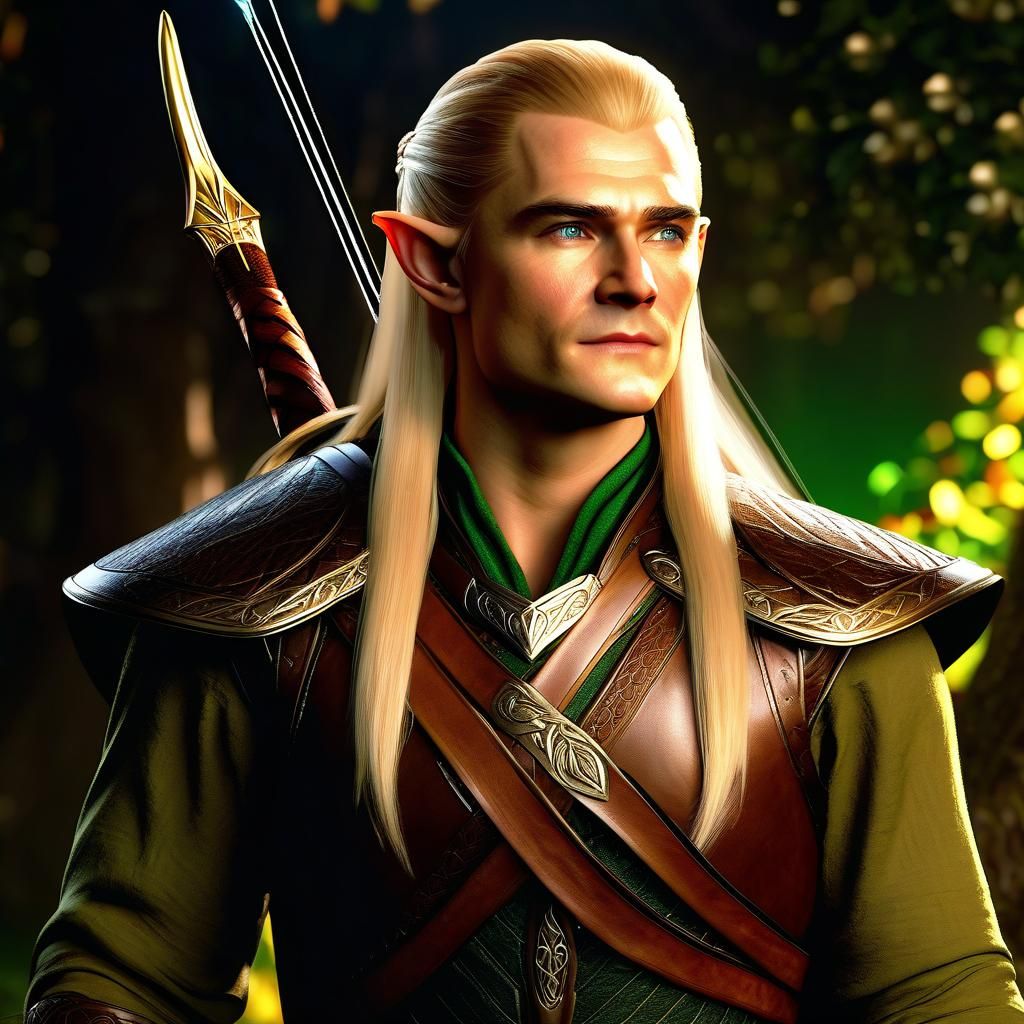 Legolas - AI Generated Artwork - NightCafe Creator