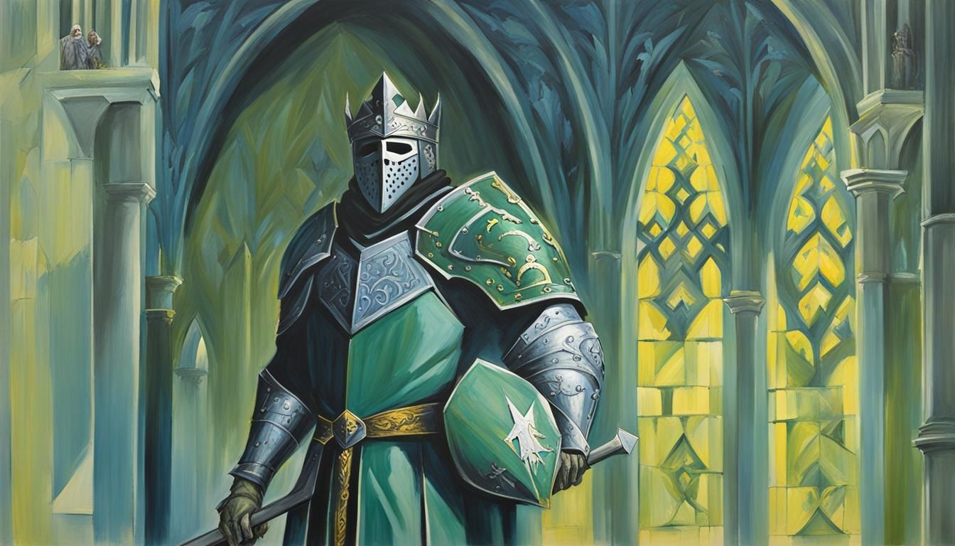 The Green Knight - AI Generated Artwork - NightCafe Creator