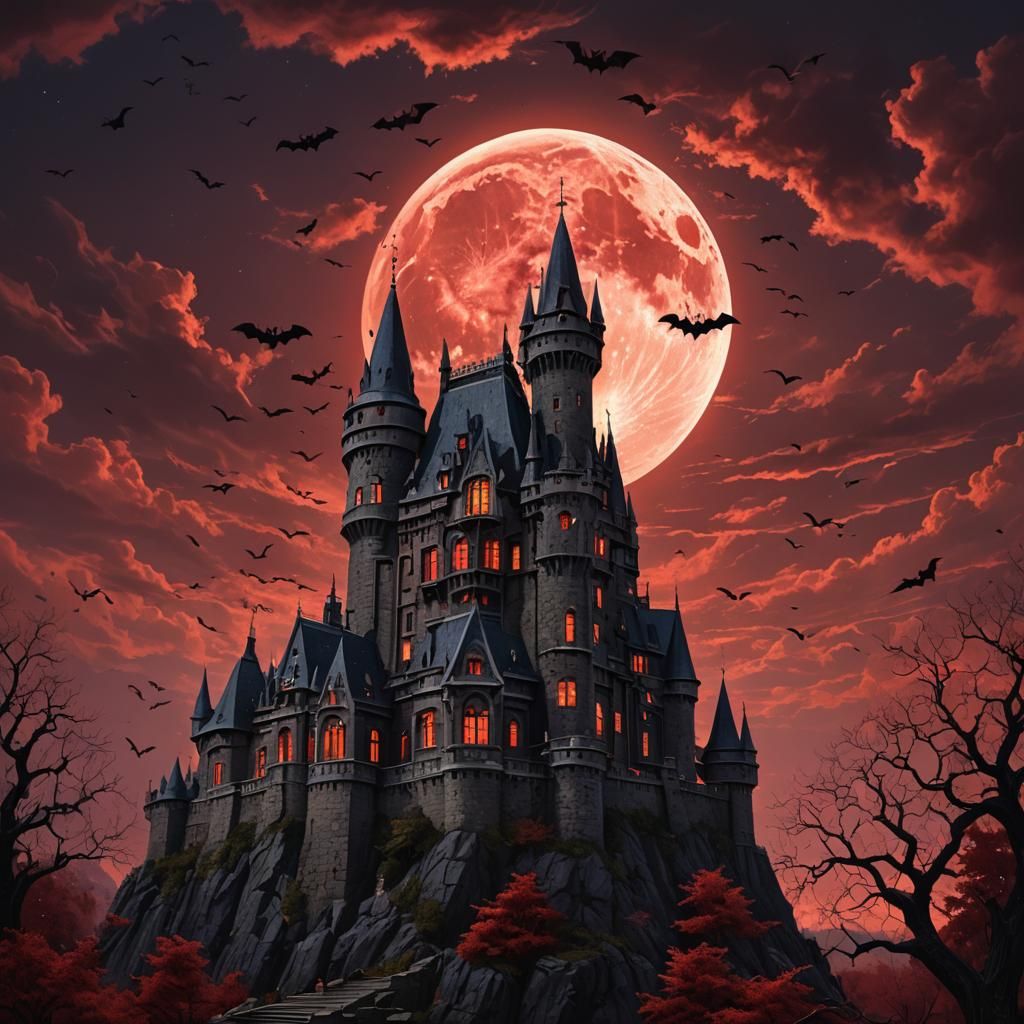 The Red Darkness - AI Generated Artwork - NightCafe Creator