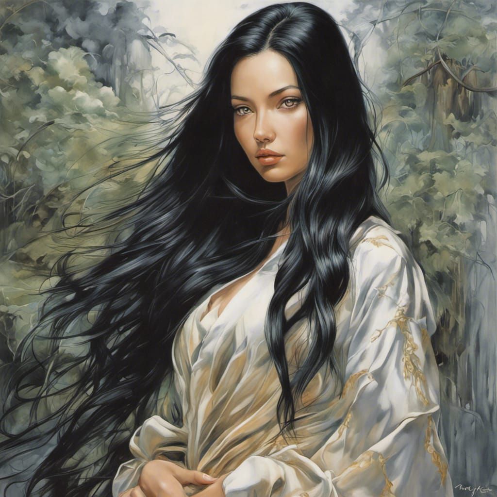 Stunning Beauty - AI Generated Artwork - NightCafe Creator