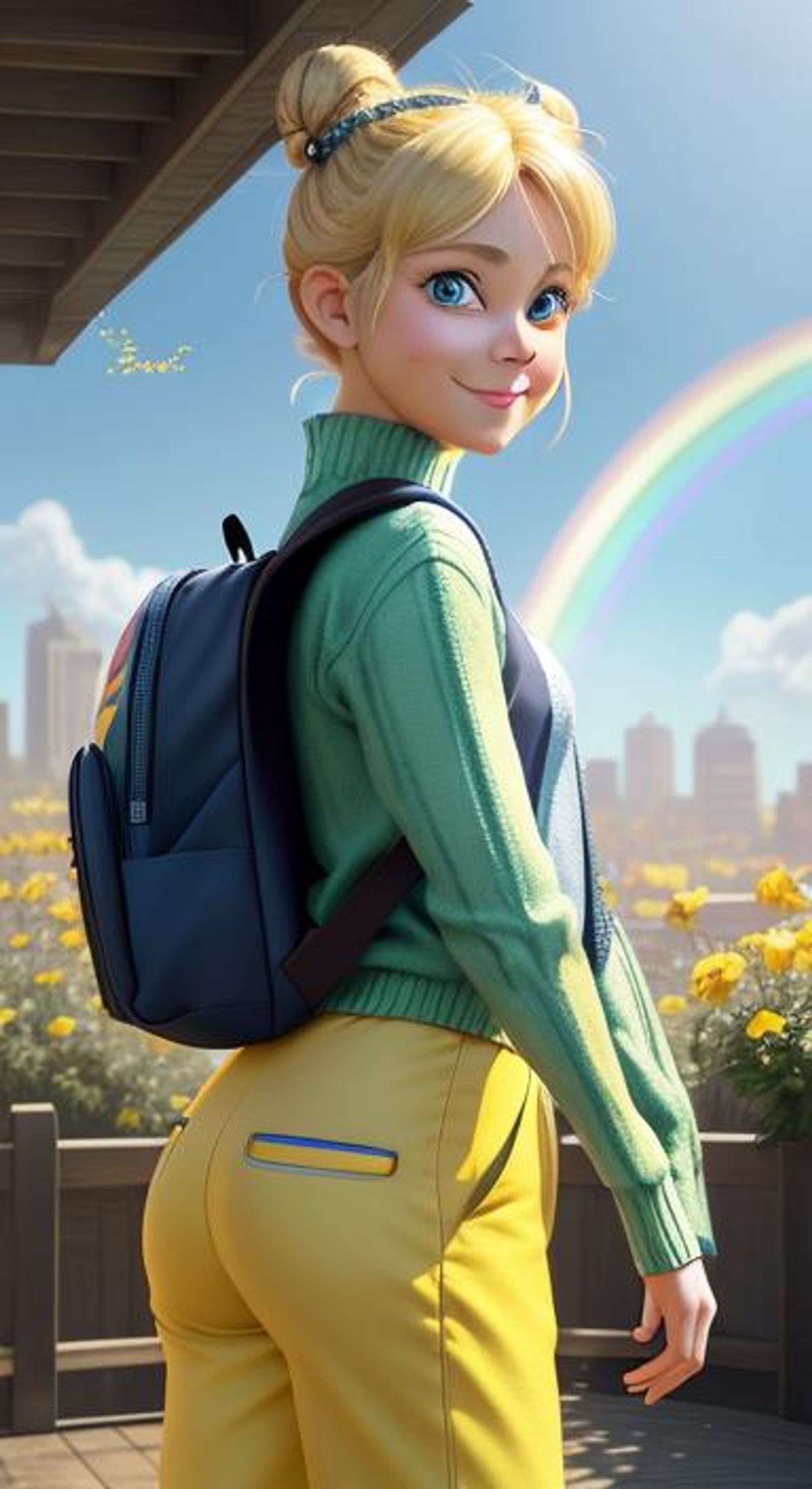 Riley Andersen as Tinker Bell - AI Generated Artwork - NightCafe Creator