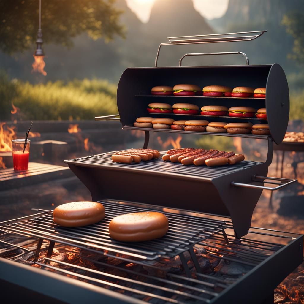 The cookout - AI Generated Artwork - NightCafe Creator