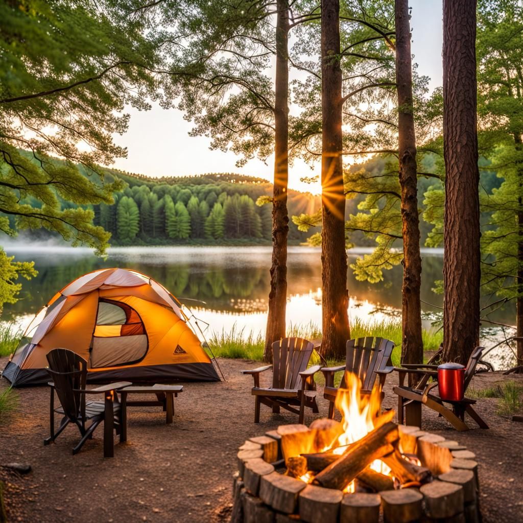 The Ultimate Camping Grounds offer pristine natural landscapes ...