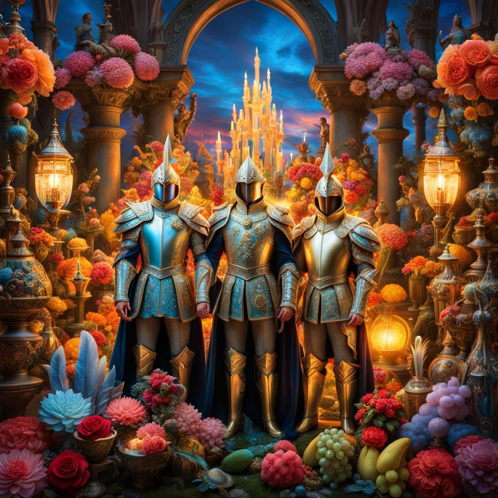knights - AI Generated Artwork - NightCafe Creator