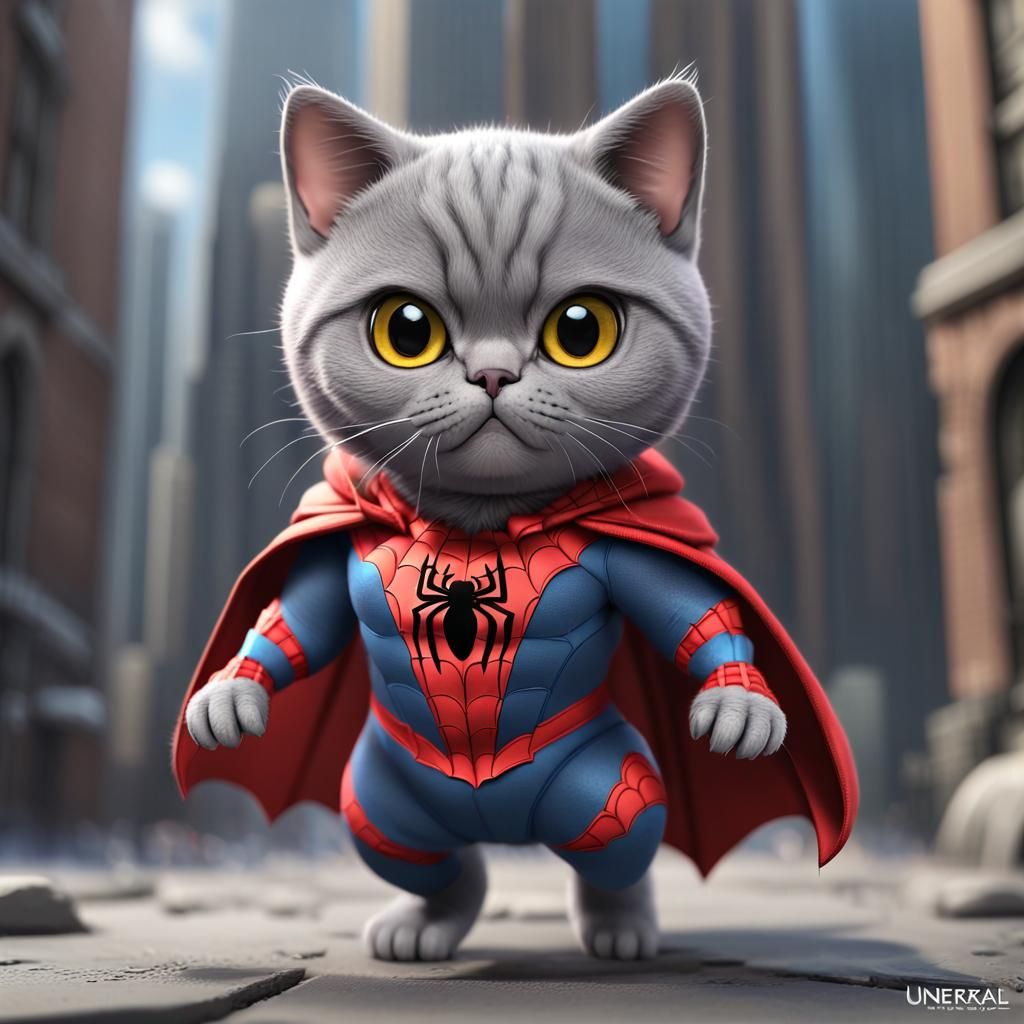 Spidercat - AI Generated Artwork - NightCafe Creator