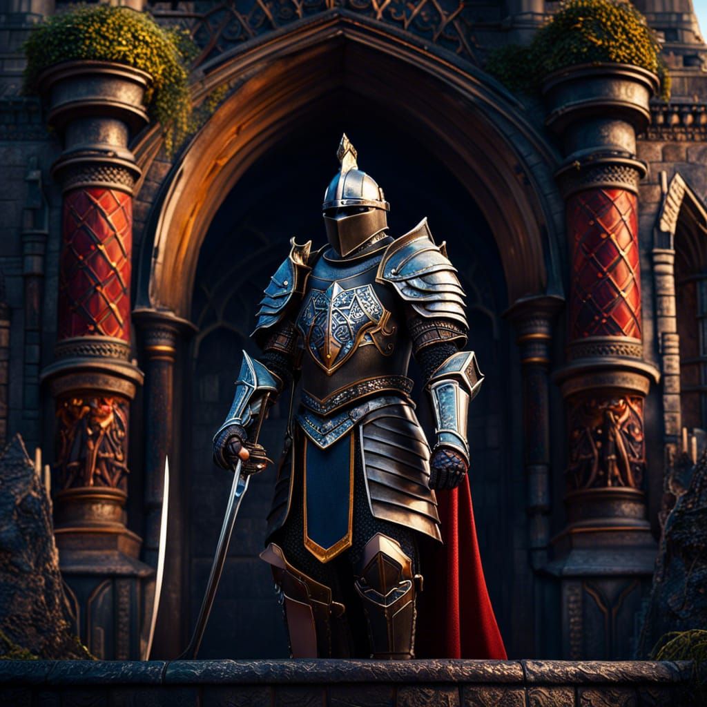 Knight - AI Generated Artwork - NightCafe Creator