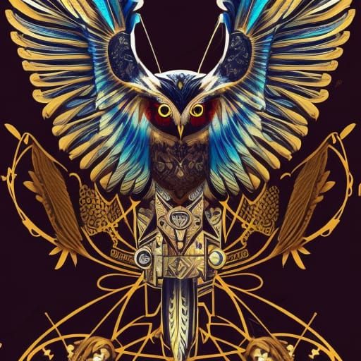 Strix - AI Generated Artwork - NightCafe Creator