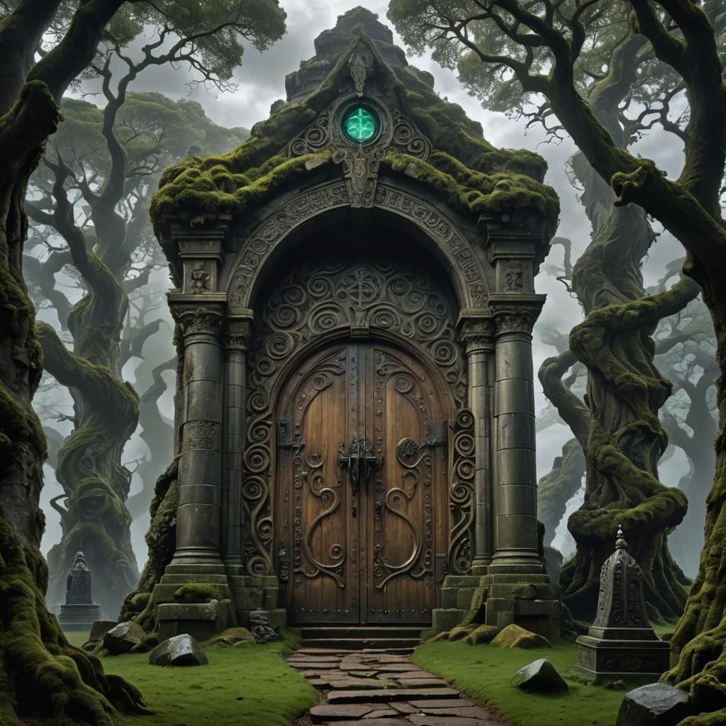 Magical Entrance - AI Generated Artwork - NightCafe Creator