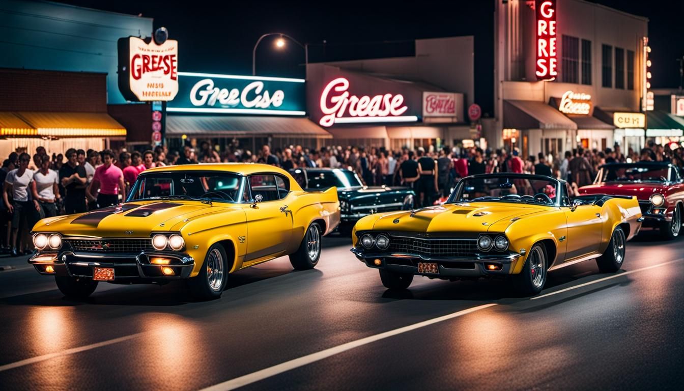 Greased lightning 🚗💨 - AI Generated Artwork - NightCafe Creator