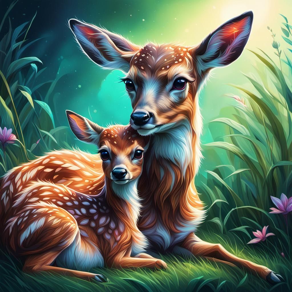Fawn - AI Generated Artwork - NightCafe Creator