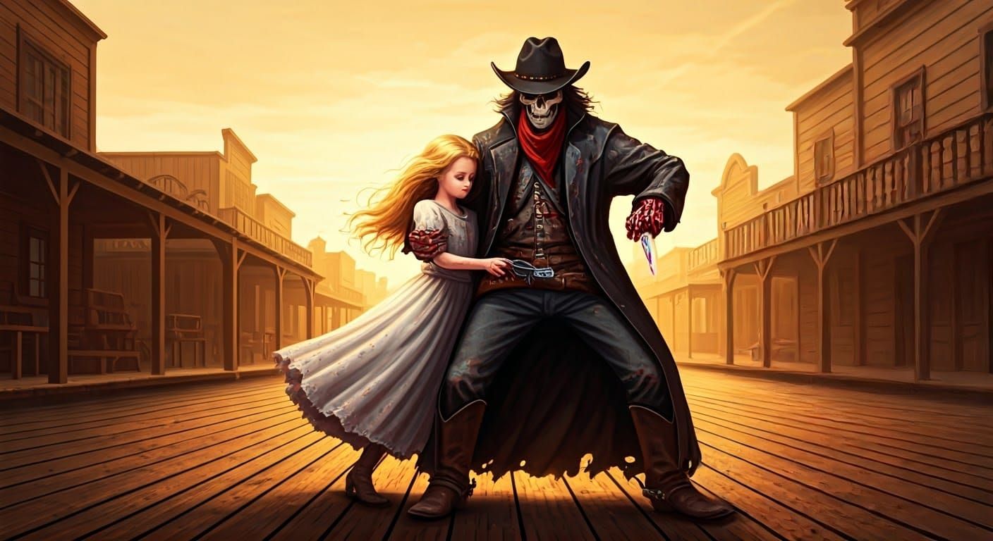 Your undead Cowboy will protect you ! 01