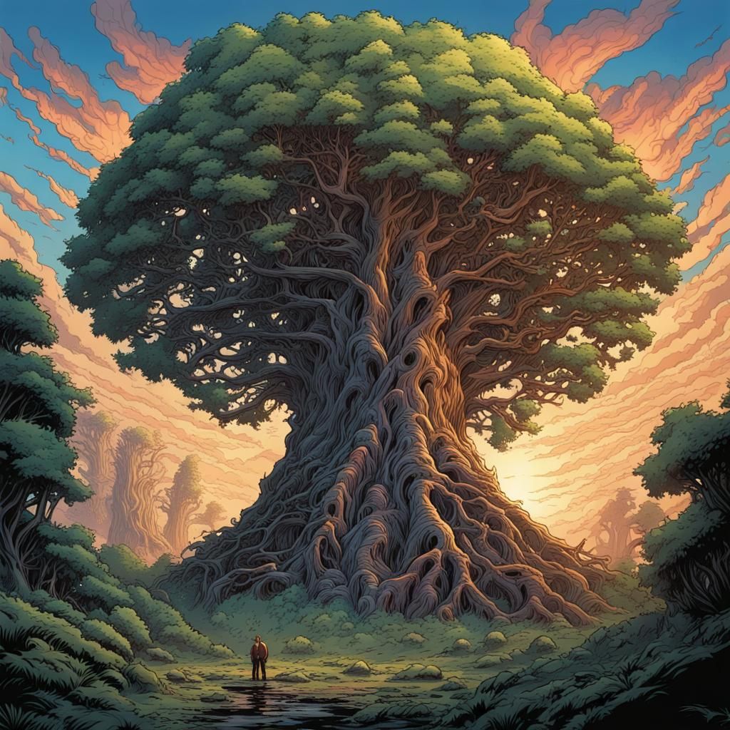 As ancient as the land it grows from - AI Generated Artwork - NightCafe ...