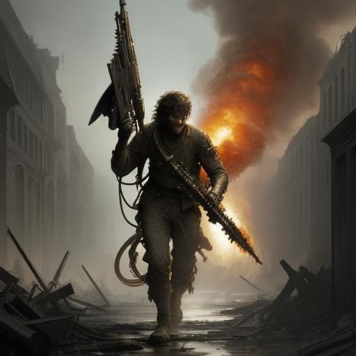 Rambo - AI Generated Artwork - NightCafe Creator