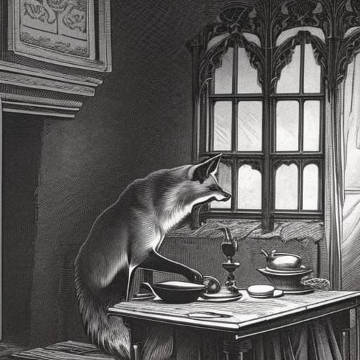 Mrs Foxy - AI Generated Artwork - NightCafe Creator