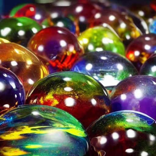 Marveled by Marbles - AI Generated Artwork - NightCafe Creator