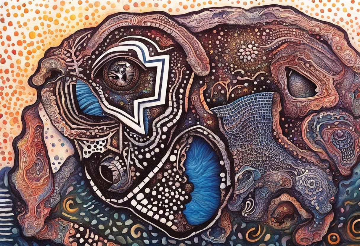 A multidimensional object makes a unreal surreal dent in the observing ...