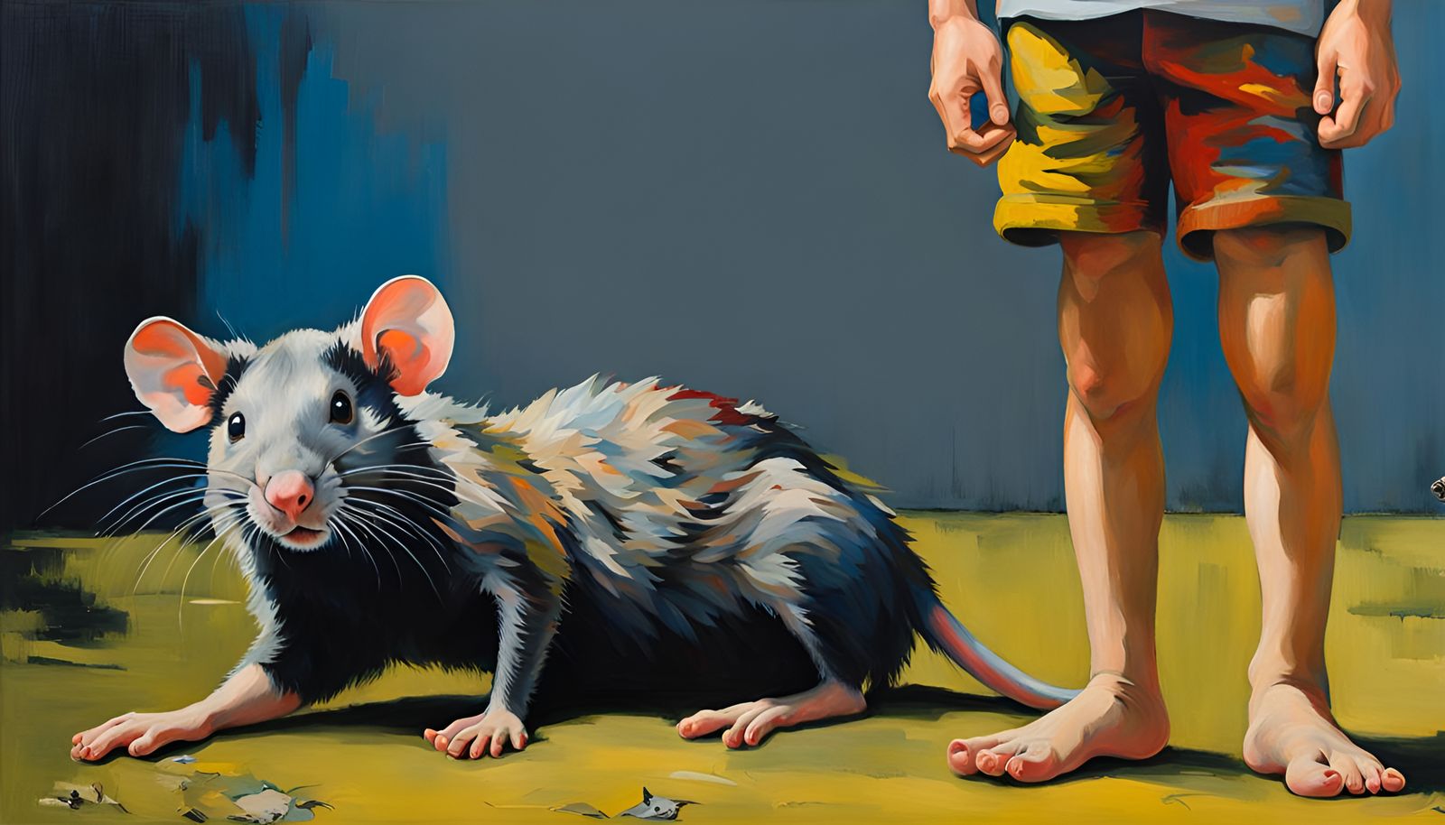 Fat Rat - AI Generated Artwork - NightCafe Creator