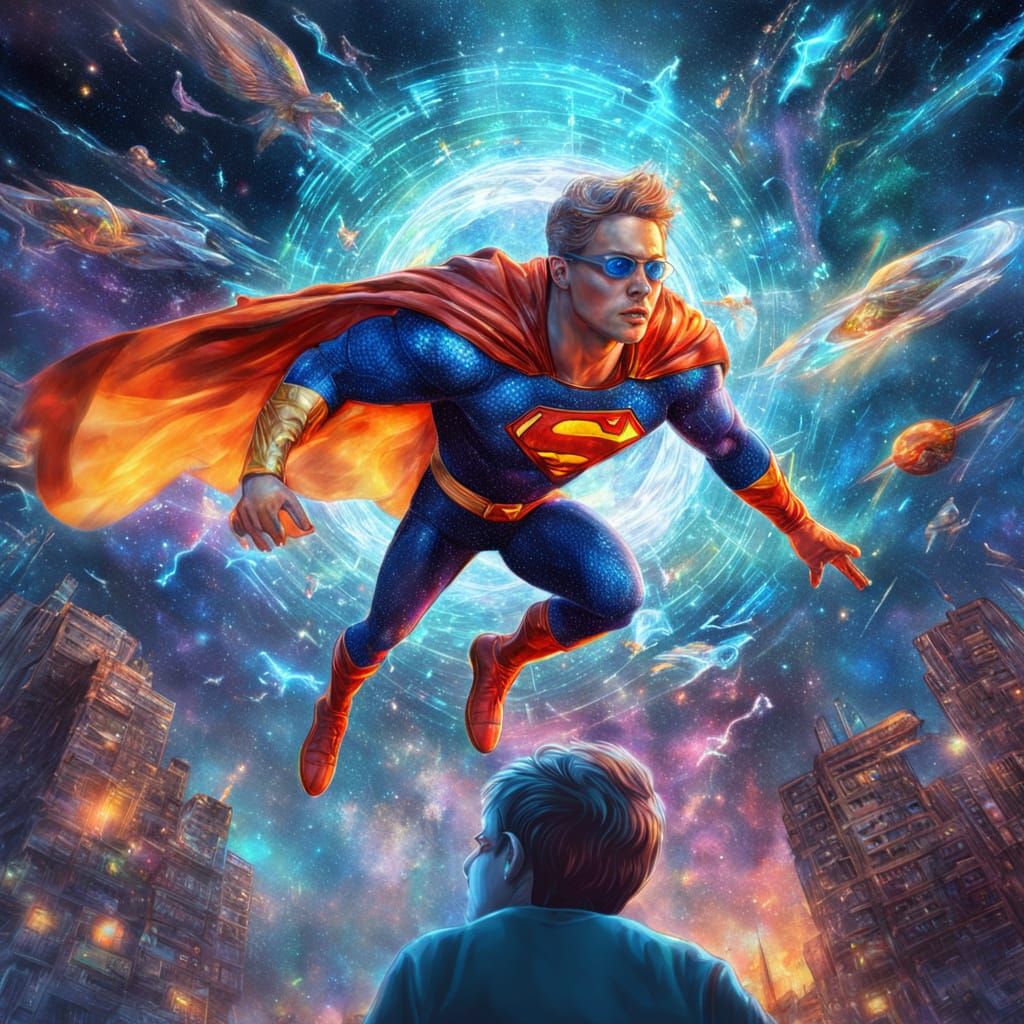 Retro Cosmic Superman - Retro Cosmic Superman