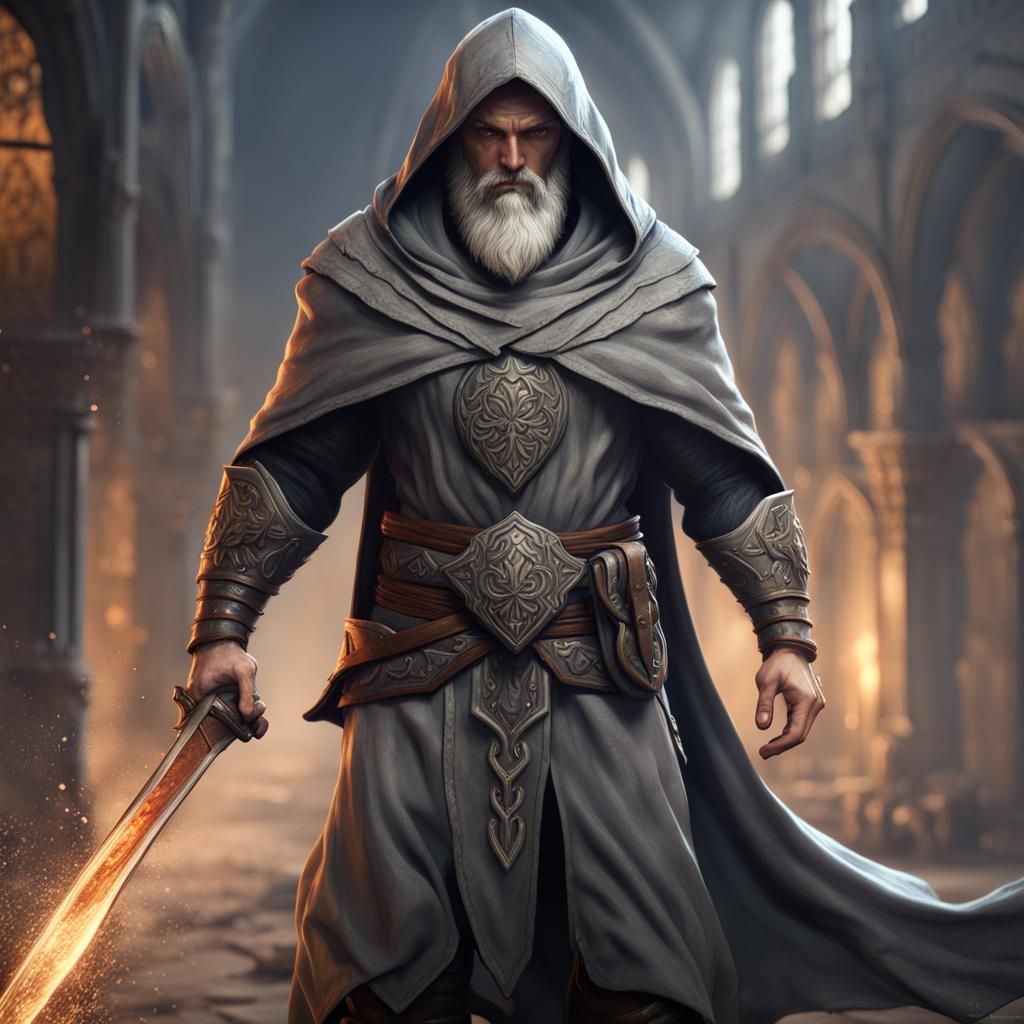 Male cleric - AI Generated Artwork - NightCafe Creator