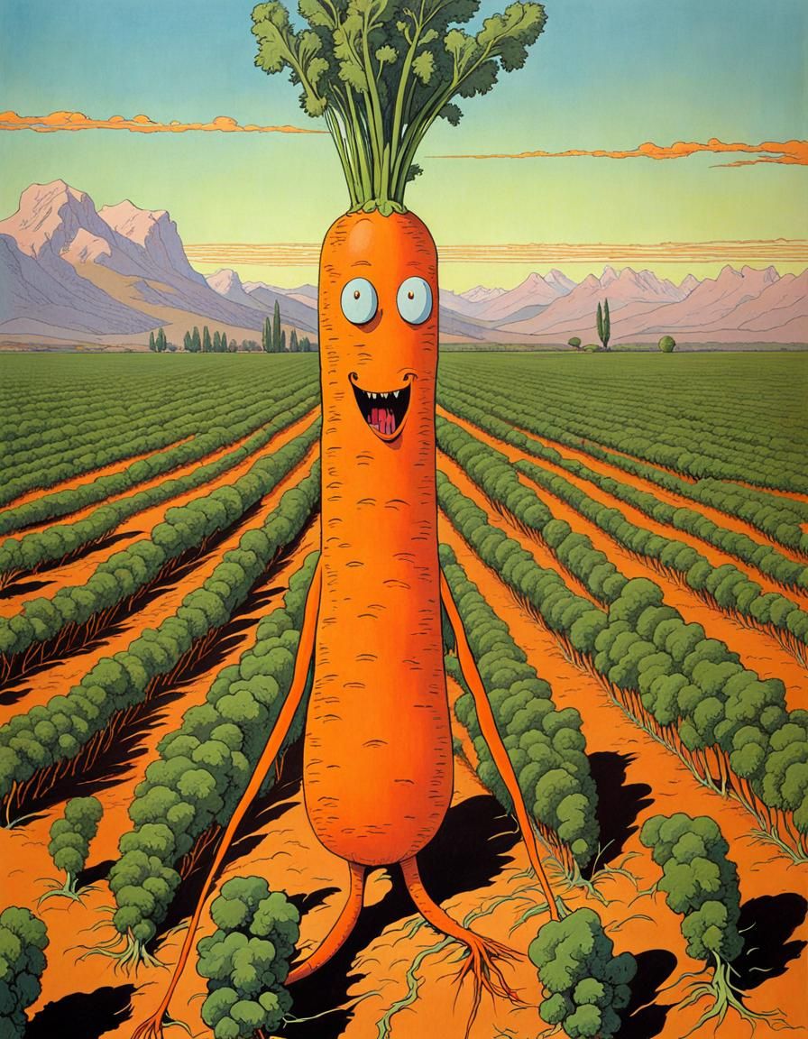 Friday Flop: Evil Carrot? He could just be pretending to be a doofus ...