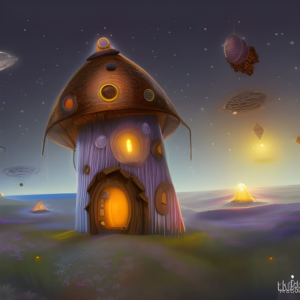 retrofuturistic solarpunk house : r/nightcafe