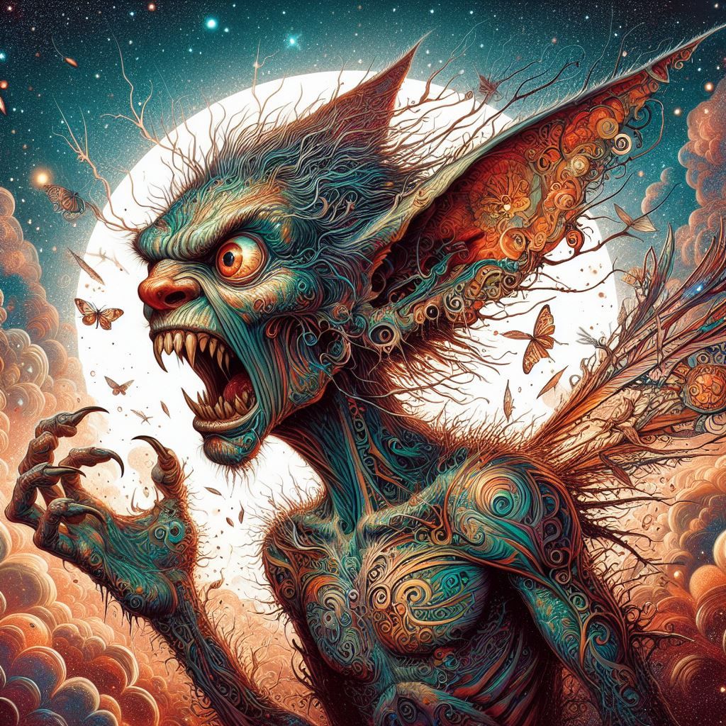 Angry/ Grumpy Pixies - AI Generated Artwork - NightCafe Creator