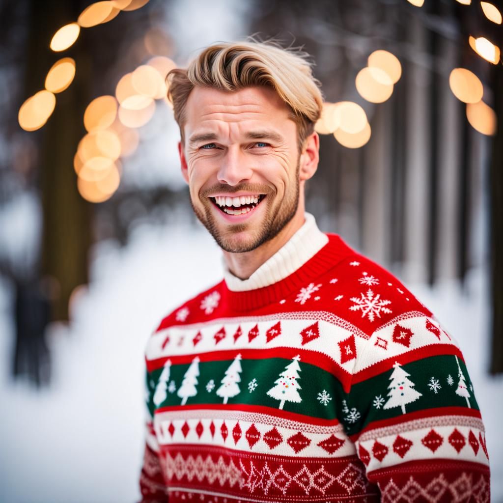 Ugly Christmas Sweater (1) - AI Generated Artwork - NightCafe Creator
