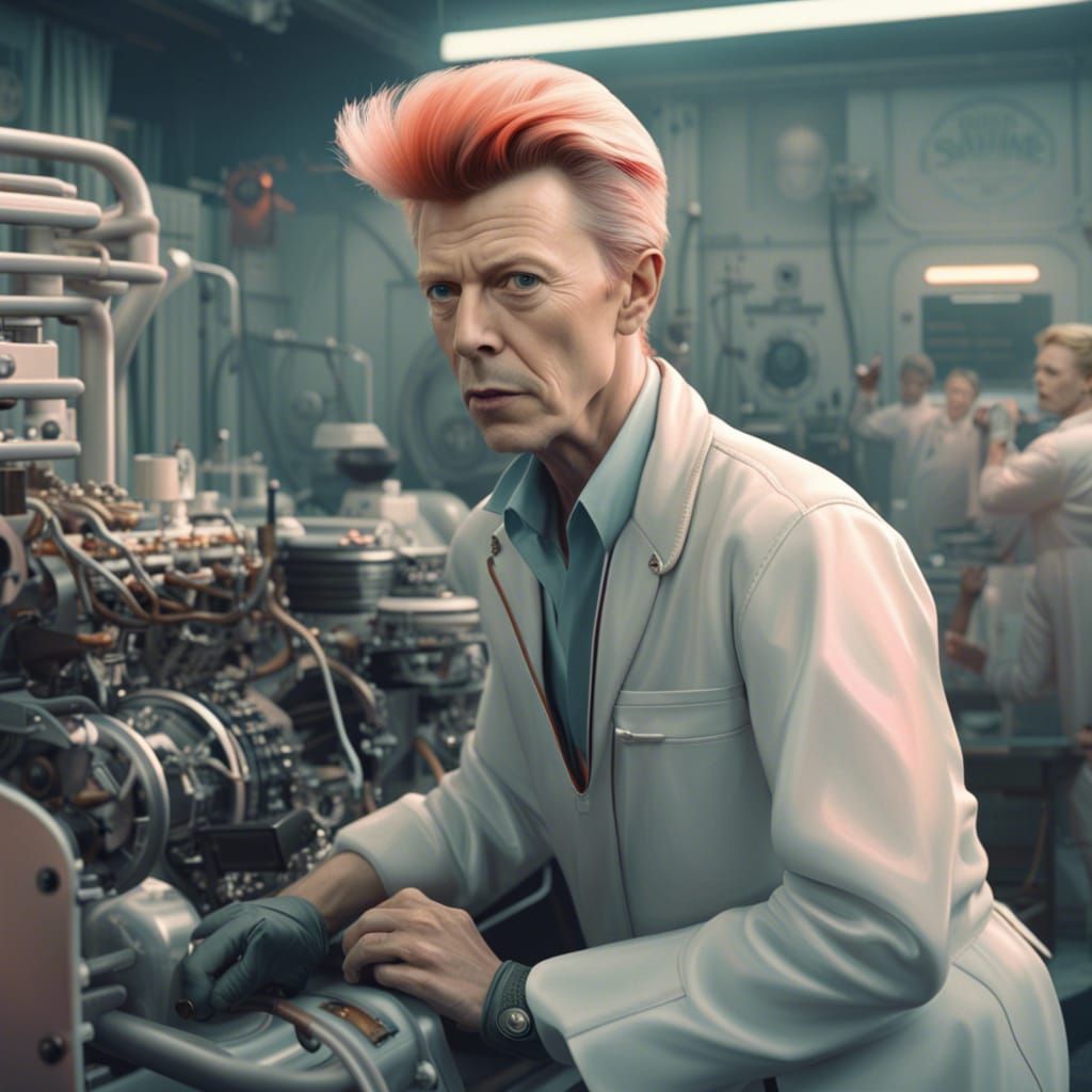 Bowie - AI Generated Artwork - NightCafe Creator