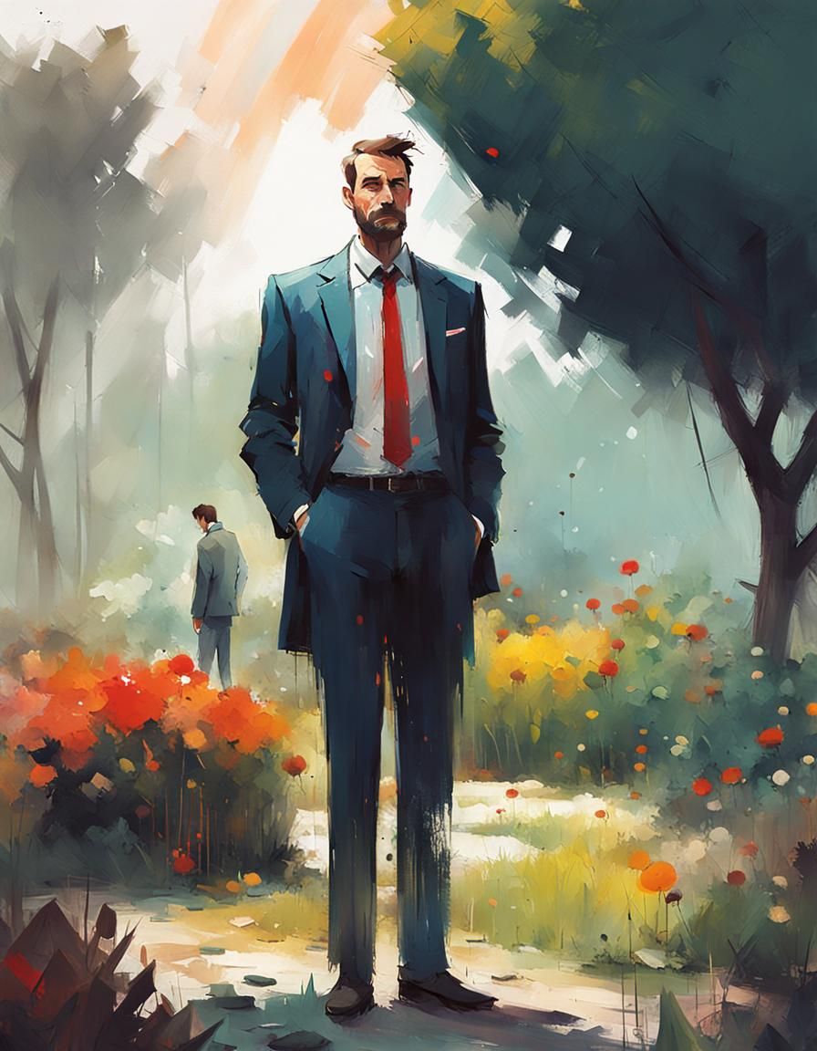 In the style of Ismail Inceoglu (generic portrait) - AI Generated ...