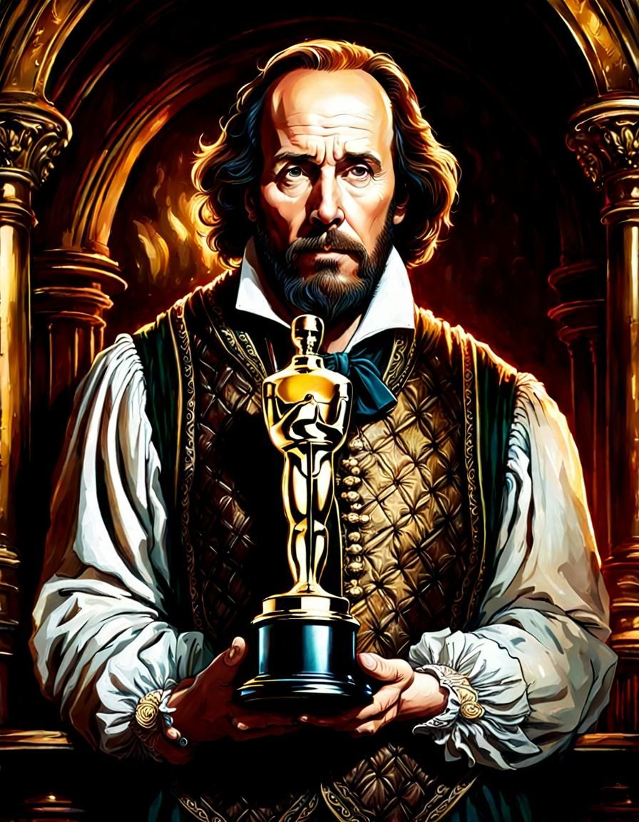 and the Oscar goes to... Shakespeare! - AI Generated Artwork ...