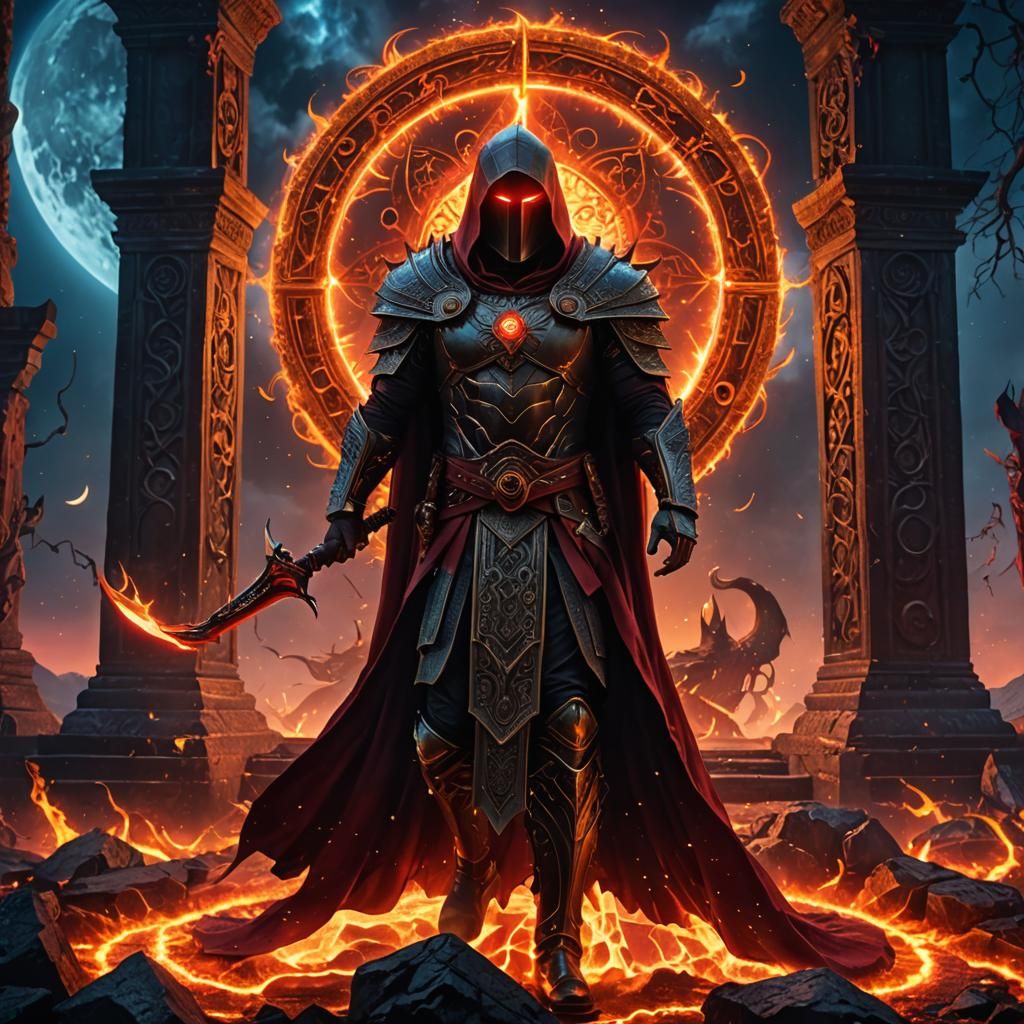 A fearsome and powerful knight - AI Generated Artwork - NightCafe Creator