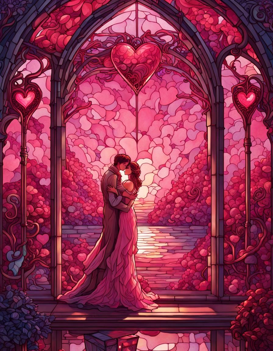 Love garden - AI Generated Artwork - NightCafe Creator